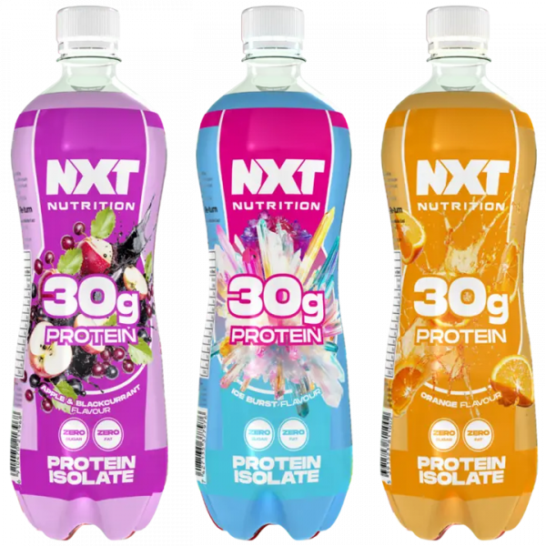 NXT NUTRITION PROTEIN ISOLATE 30G 12X500ML - Your Supplement Store